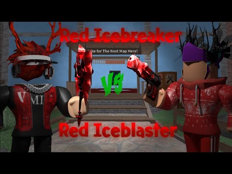 RED ICE BREAKER VS RED ICE BLASTER MM2 - YouTube
