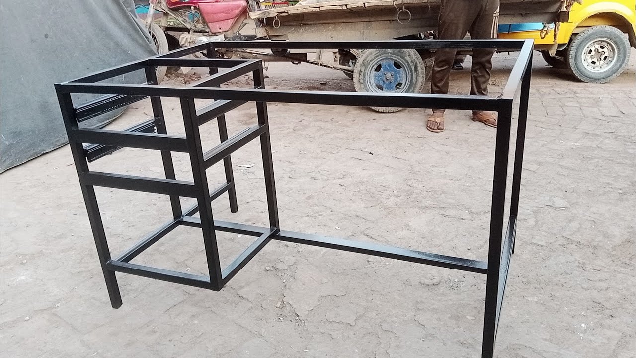 Table simple design 1+1/how to make Table/// RAMZAN STEEL WORKS - YouTube