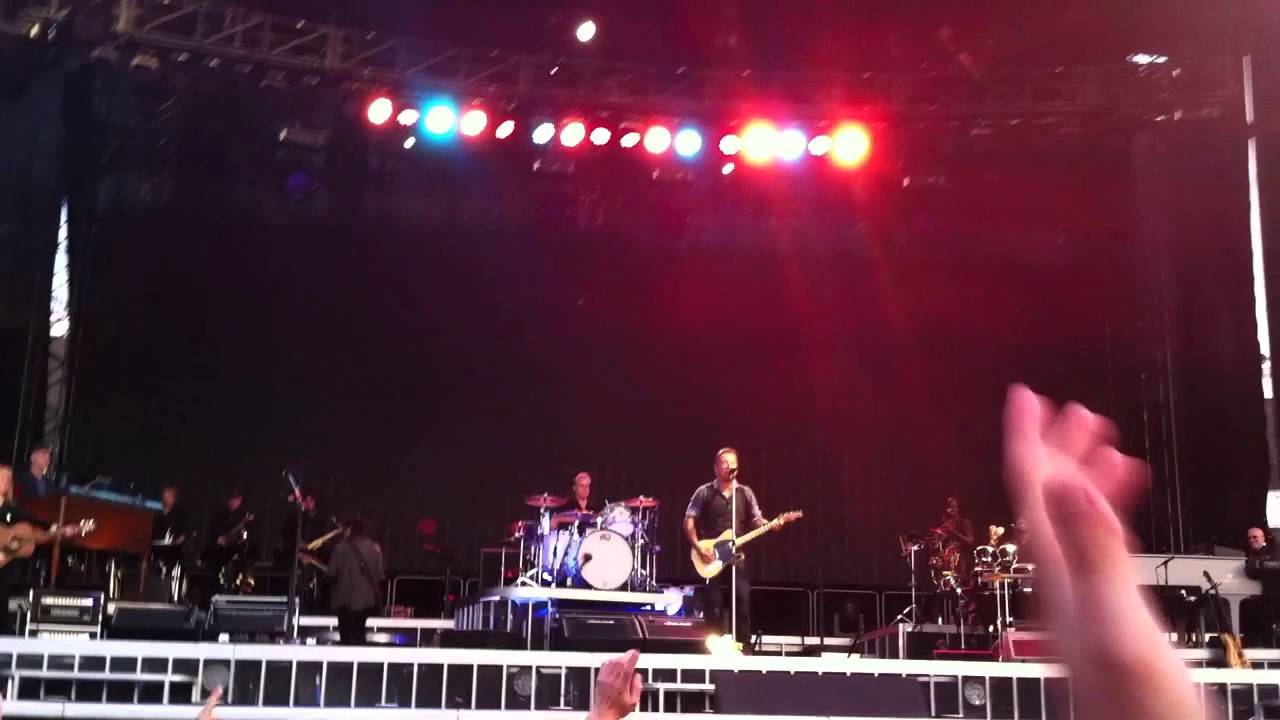 Light Of Day - Bruce Springsteen @ Olympic Stadium, Helsinki, Finland ...