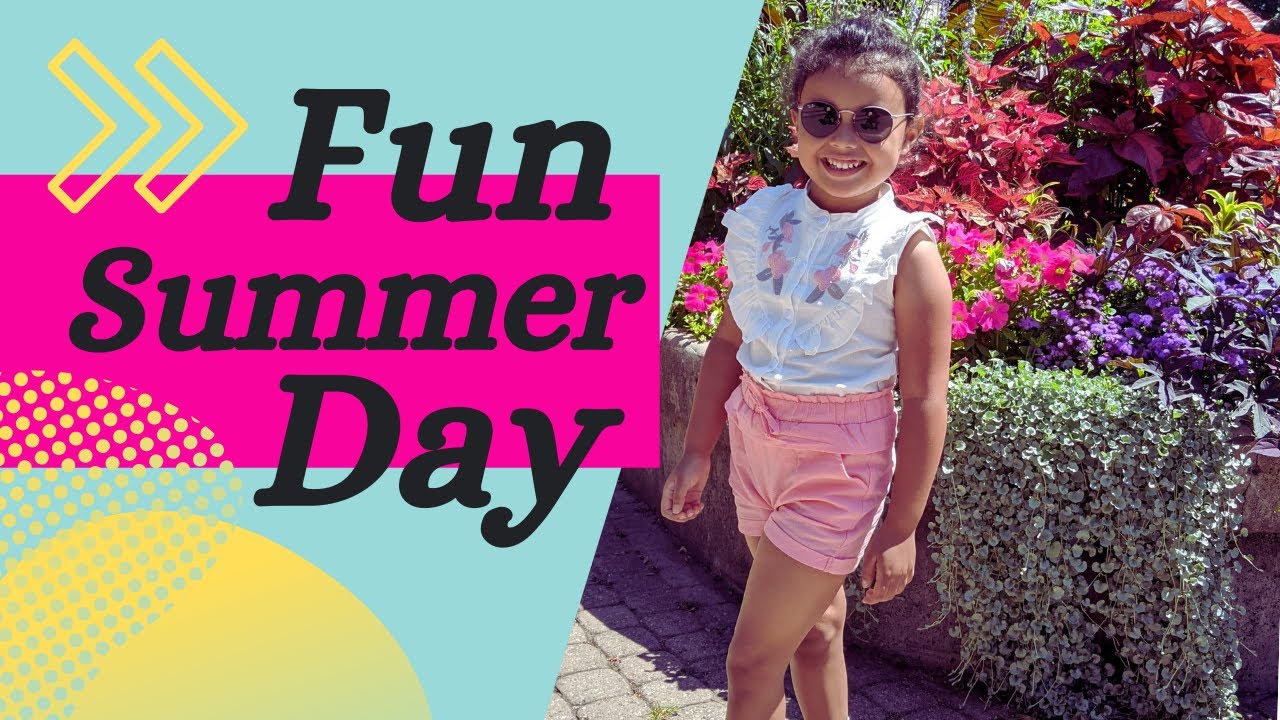 Summer Outdoor Fun For Kids Video | A Fun Summer Day Out | NonStop ...