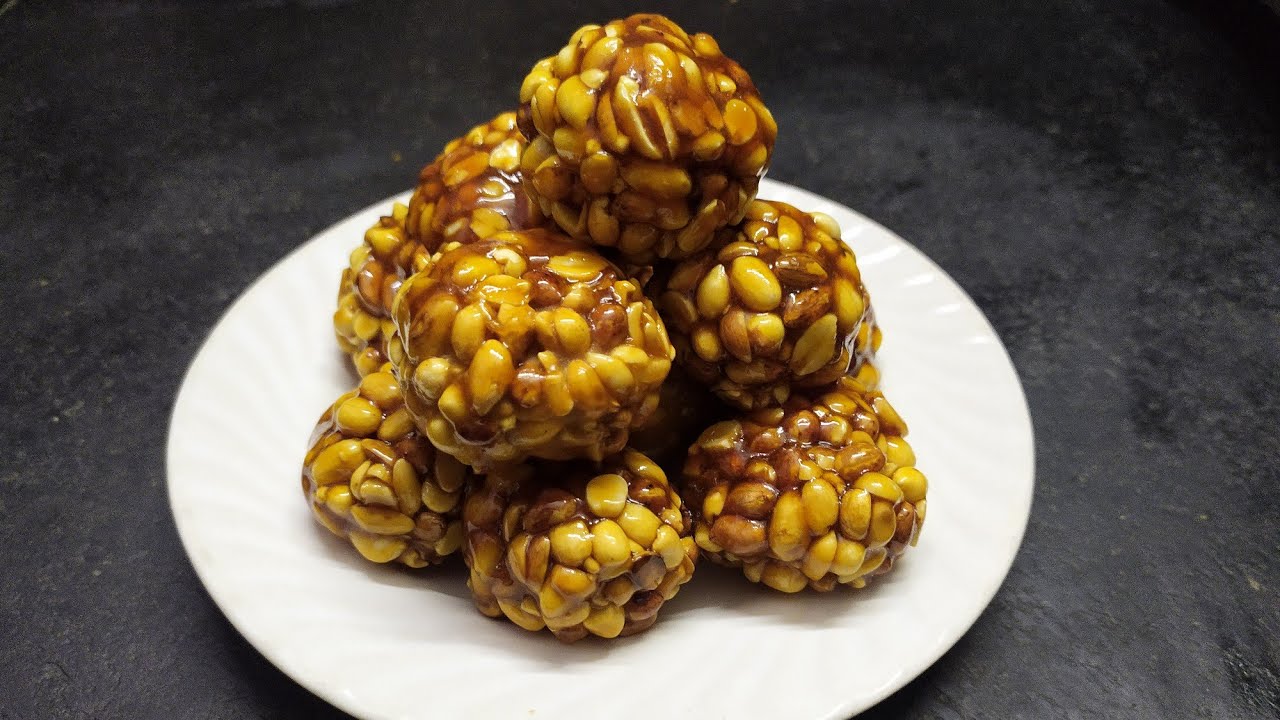 வேர்க்கடலை உருண்டை | Ground nut Sweet Recipe | #food #cooking - YouTube