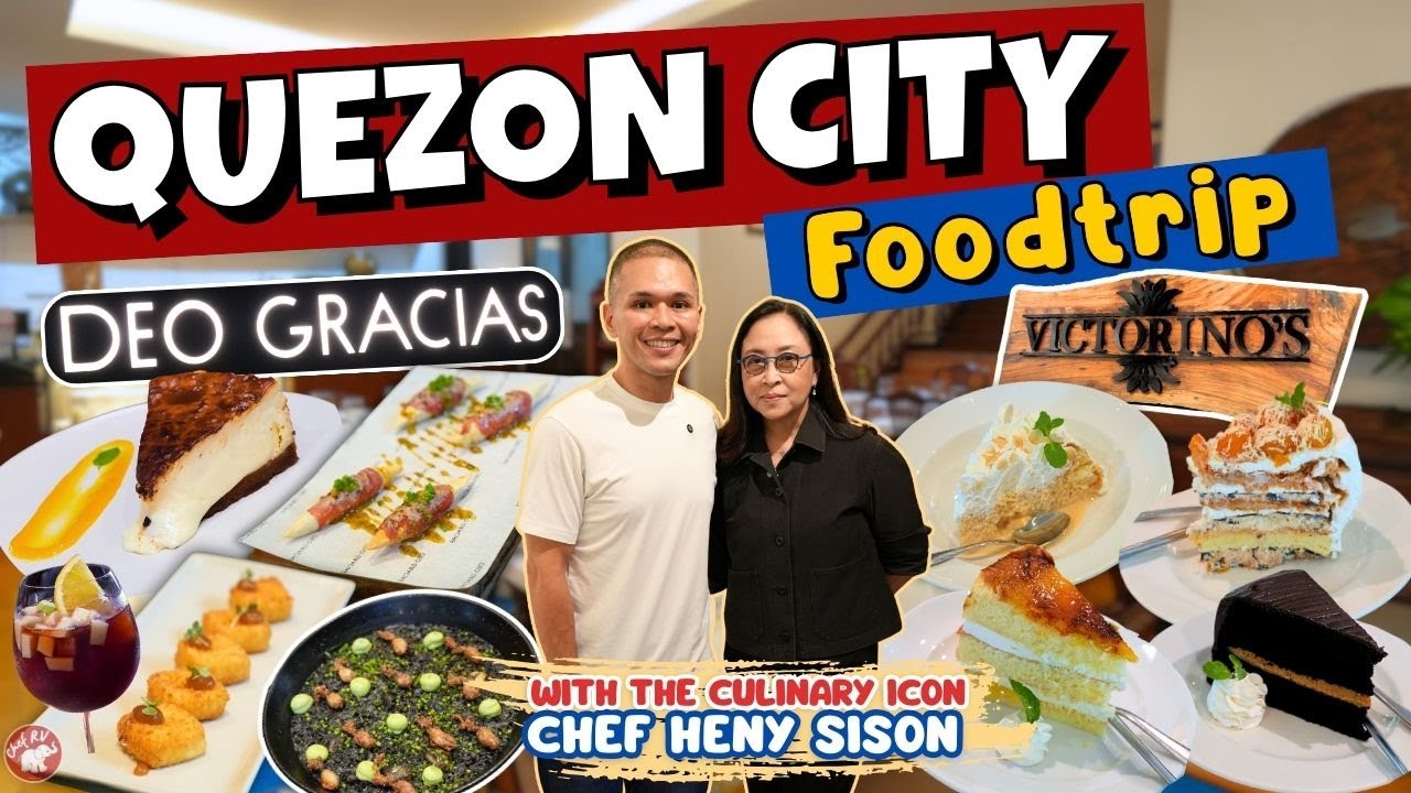 QUEZON CITY FOOD TRIP WITH CHEF HENY SISON - YouTube