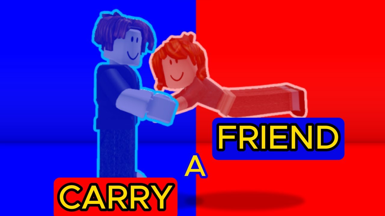 Solving PUZZLES with Friends | Carry A Friend! (Teamwork OBBY) ROBLOX ...