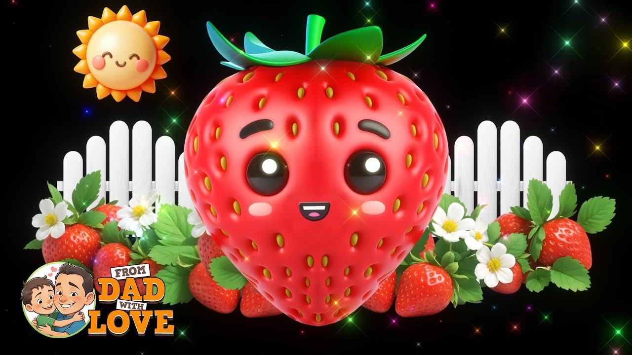 Strawberry Song | Baby Sensory | Fun Strawberry Dance with Music and ...