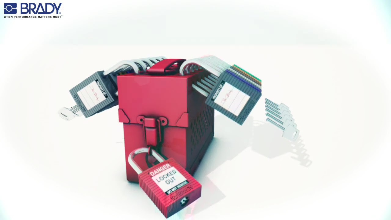 Brady Lockout Tagout Device | Group Lock Boxes & Permit Control ...