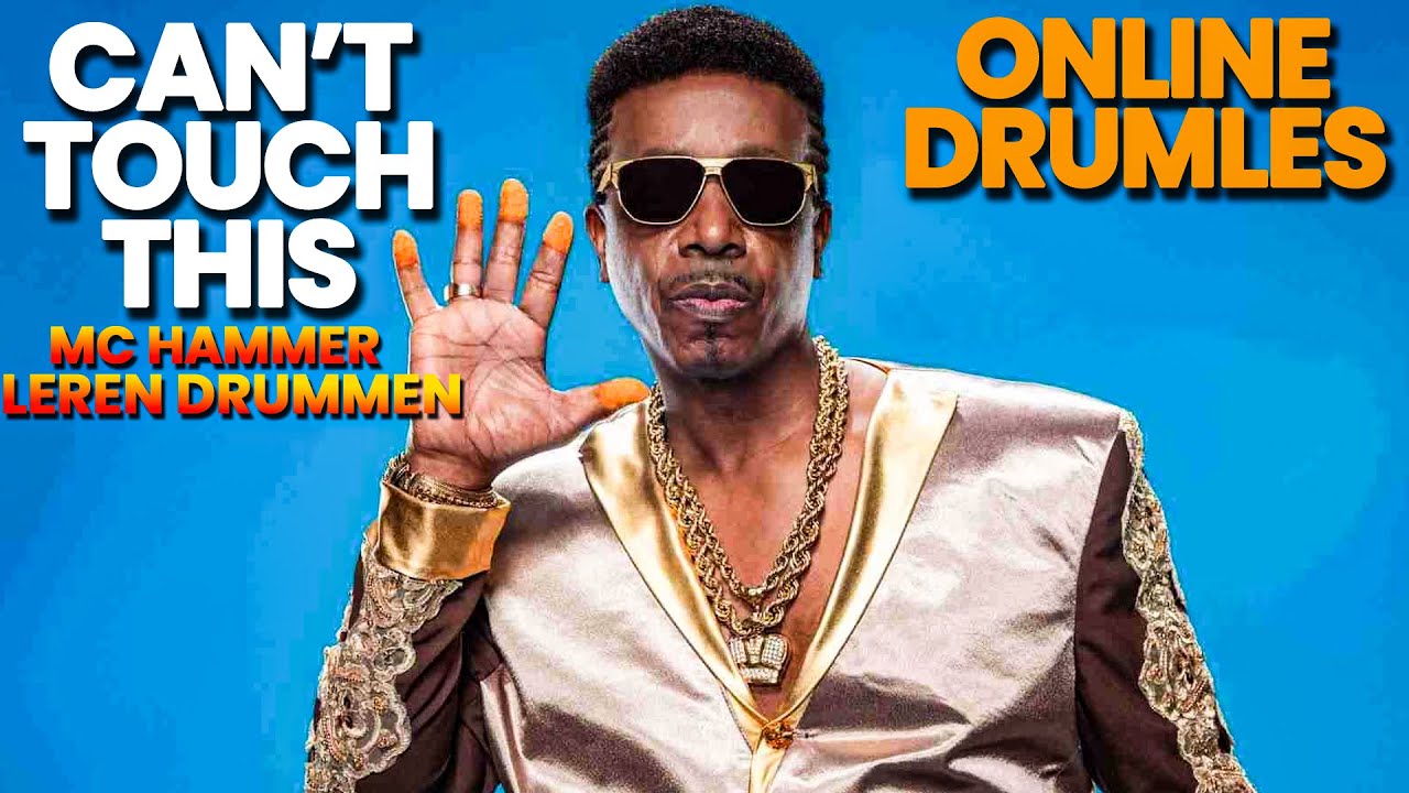 Can’t Touch This (MC Hammer) Leren Drummen - Drum Groove 130 BPM - YouTube