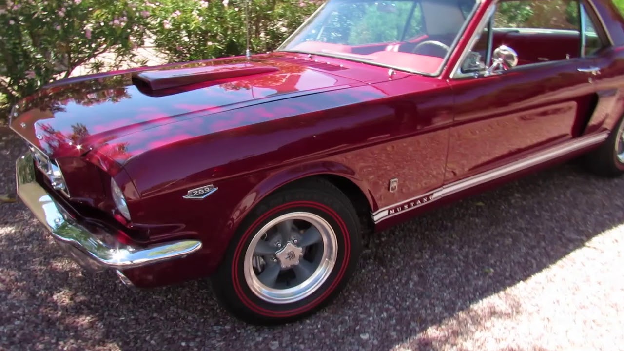 FORD MUSTANG WITH CUSTOM MADE DOUBLE REDLINE TIRES - YouTube