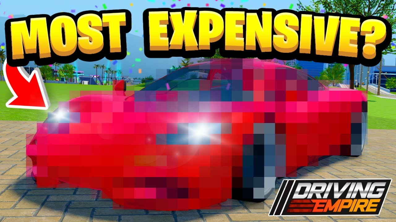 Testing The Most EXPENSIVE Cars In Driving Empire! - YouTube