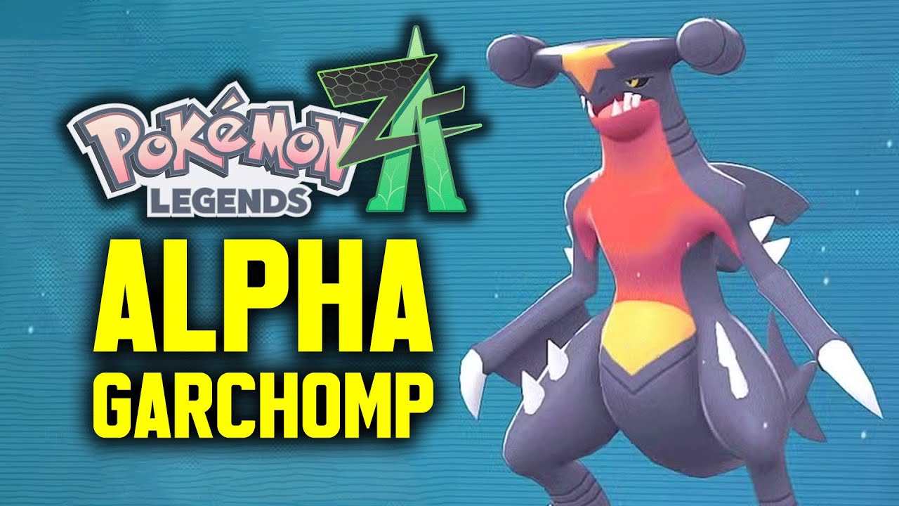 Pokemon Legends ZA - How to get Alpha Garchomp (Garchomp Location ...