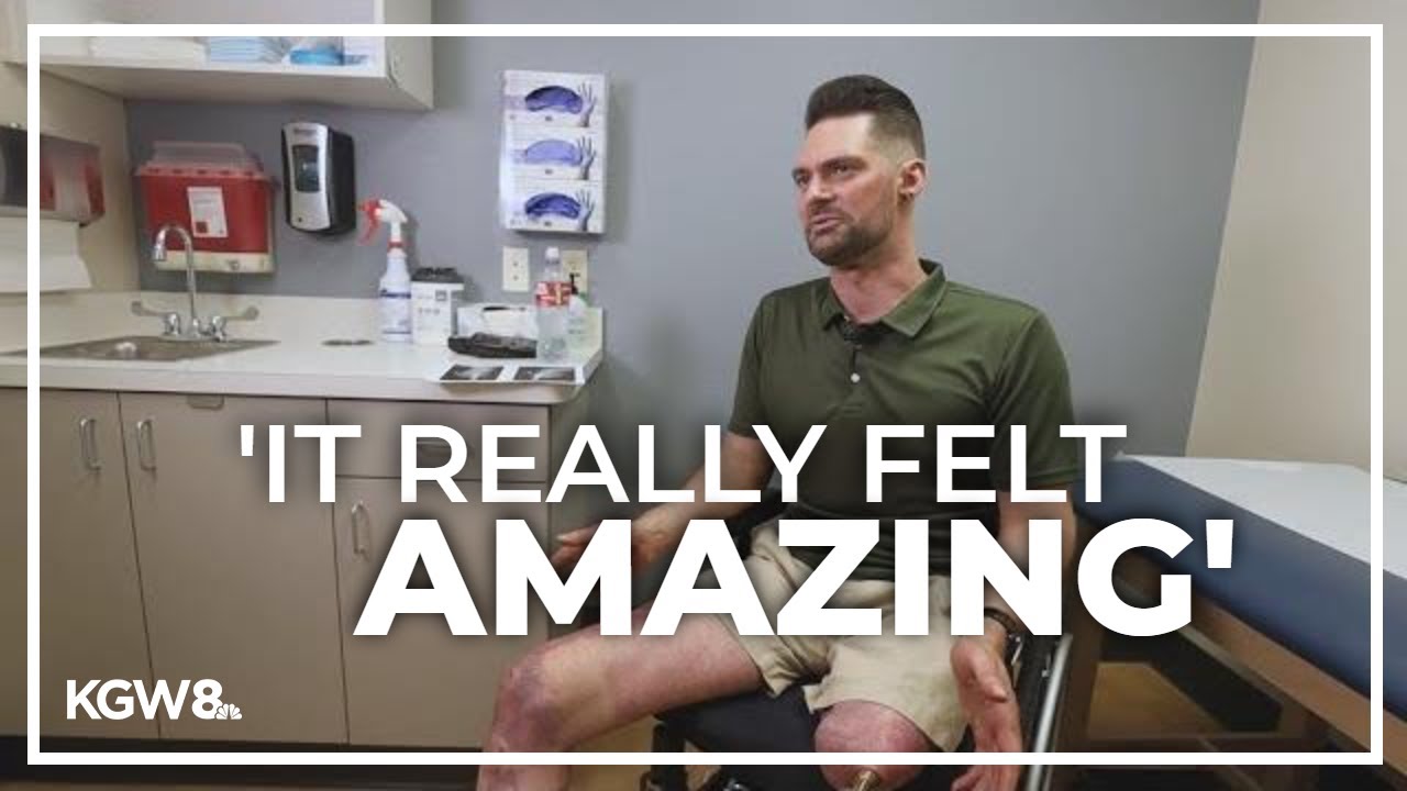 Groundbreaking surgery allows patient with double amputation to walk ...