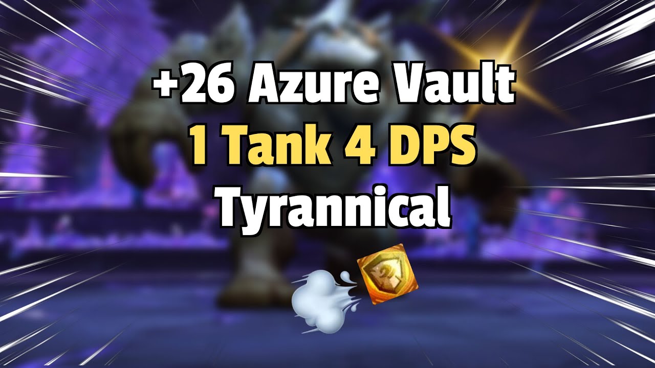 +26 Azure Vault 1 Tank 4 DPS - Zmok Protection Paladin - YouTube
