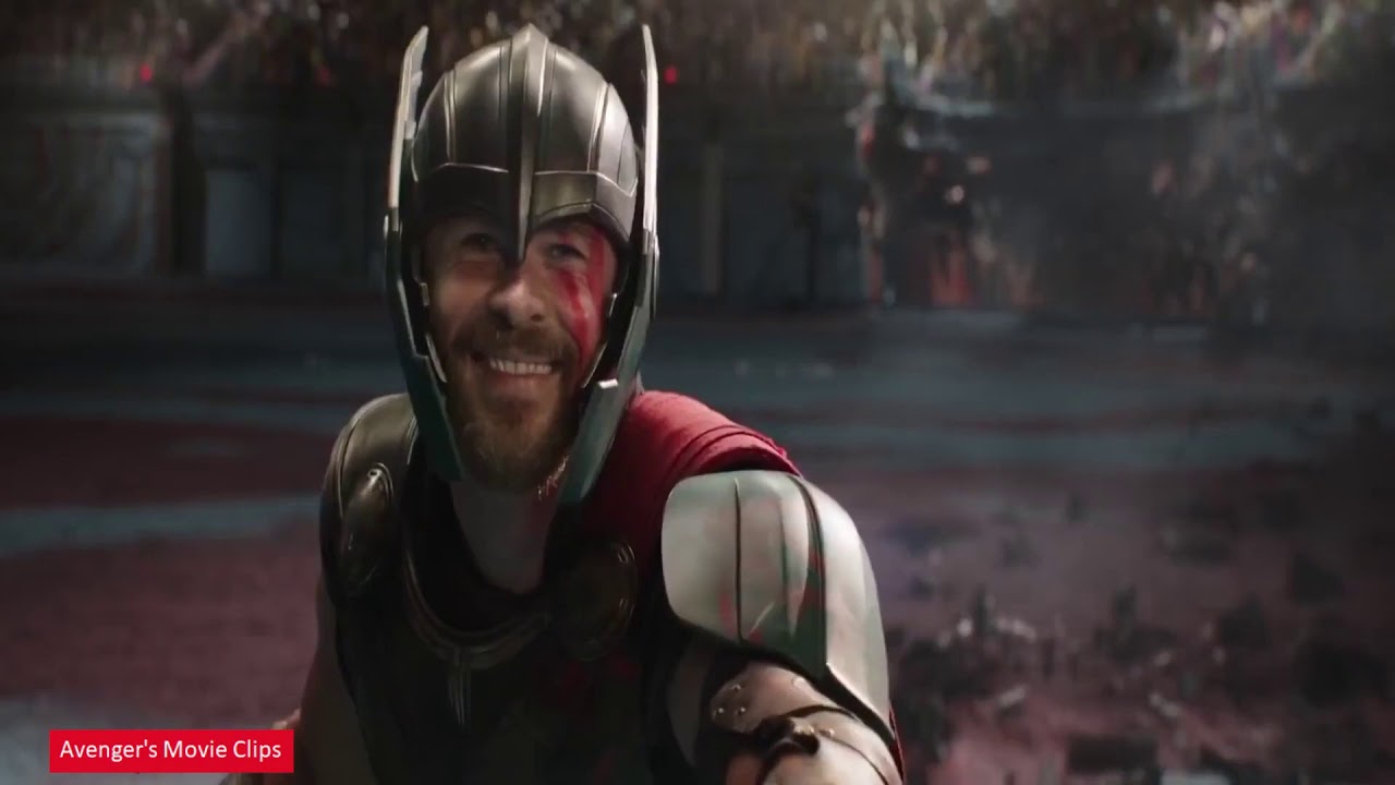Thor Ragnarok THOR vs HULK Best Fight Scene - YouTube