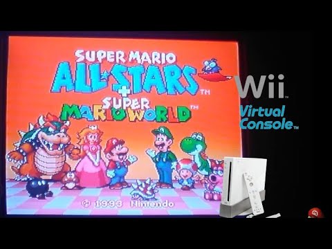 Super Mario All-Stars+Super Mario World (SNES Wii Virtual Console) (😁🤩 ...