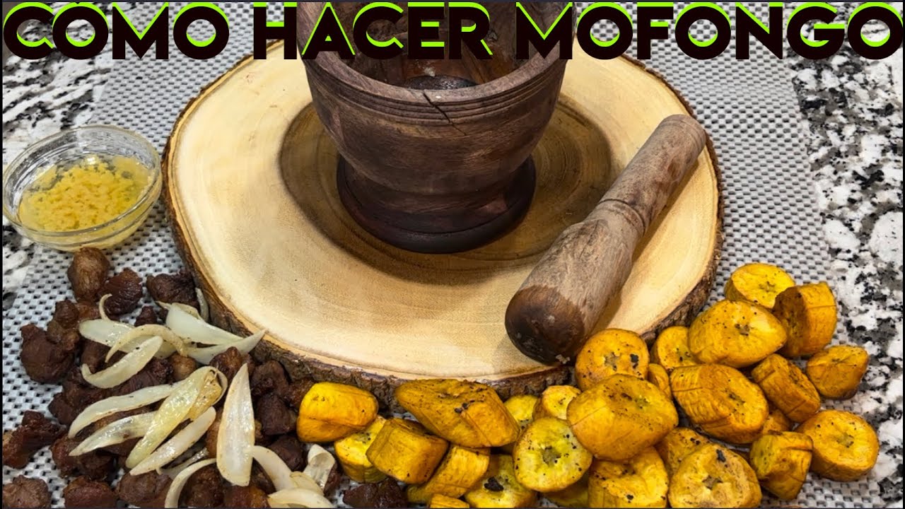 Mofongo | Como hacer Mofongo | aprender hacer Dominican Mofongo ...