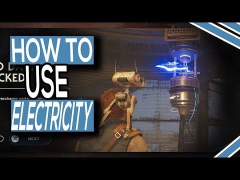 How To Use Electric Lightning Box In Star Wars Jedi Survivor Lightning, Energy