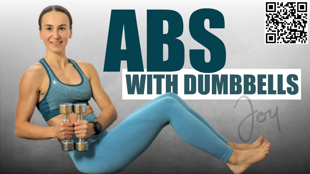 15 Min Abs & Core Finisher with Dumbbells - YouTube