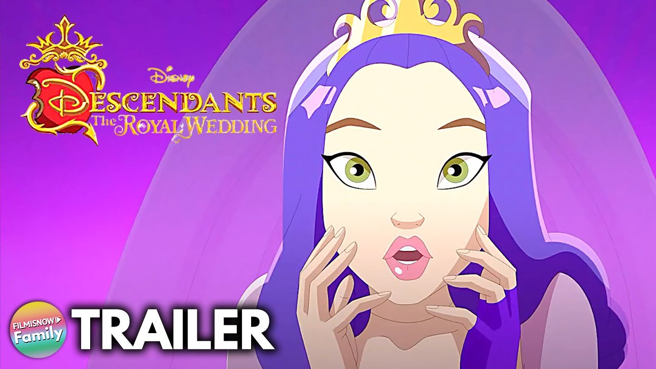 Disney's Descendants THE ROYAL WEDDING - Mal & Ben (2021) Trailer - YouTube