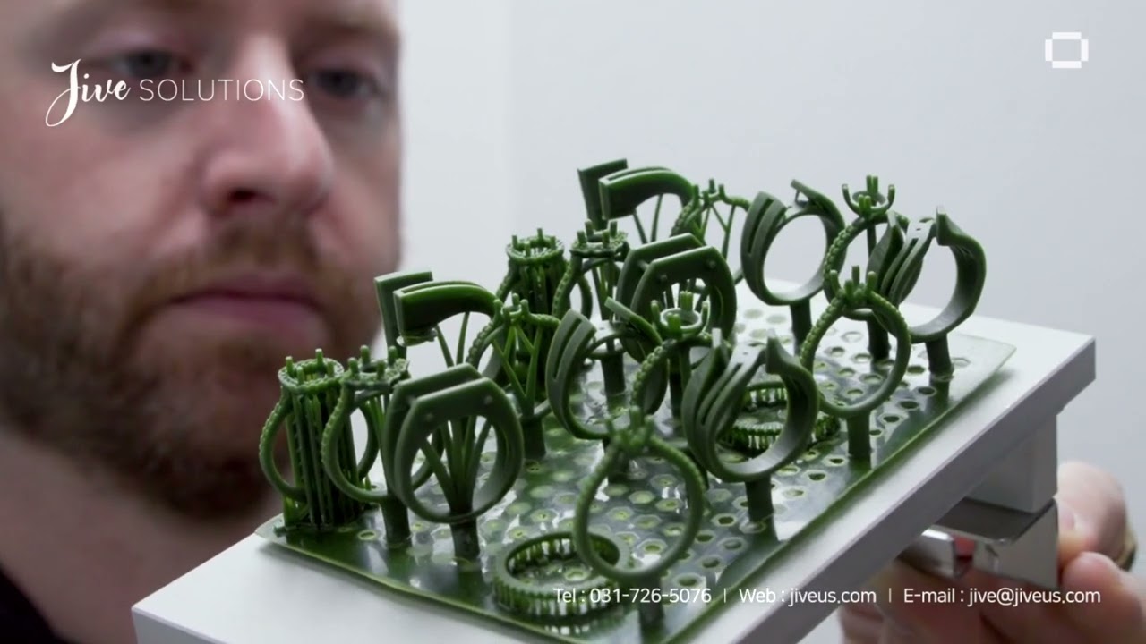 자이브솔루션즈_ETEC 3D 프린터_D4K PRO - YouTube