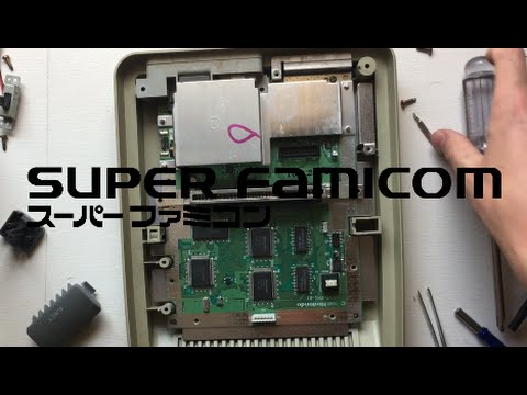 Let's Restore: Super Famicom - Part 2: The Disassembly - Talon - YouTube