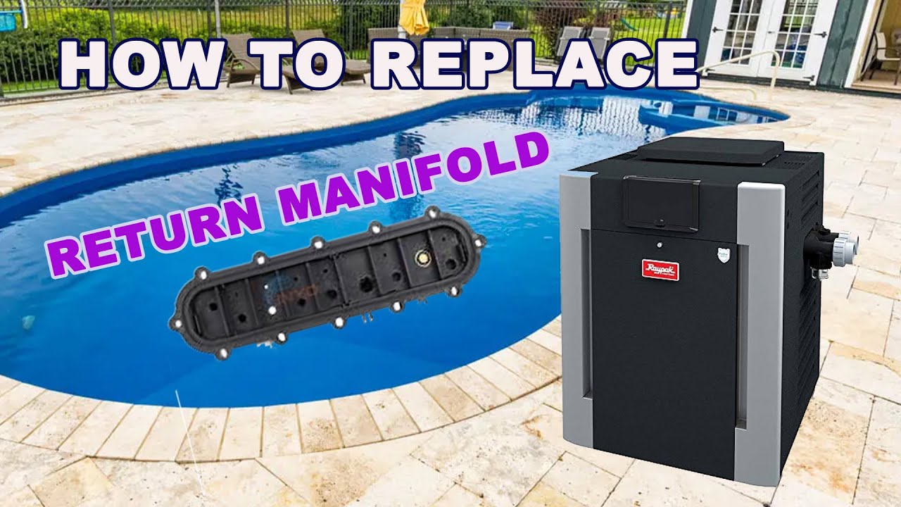 Repairing a Cracked Pool Heater Manifold After a Freeze - YouTube