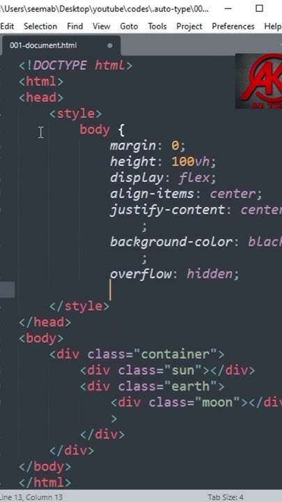 Solar System Html Css Coding Youtube