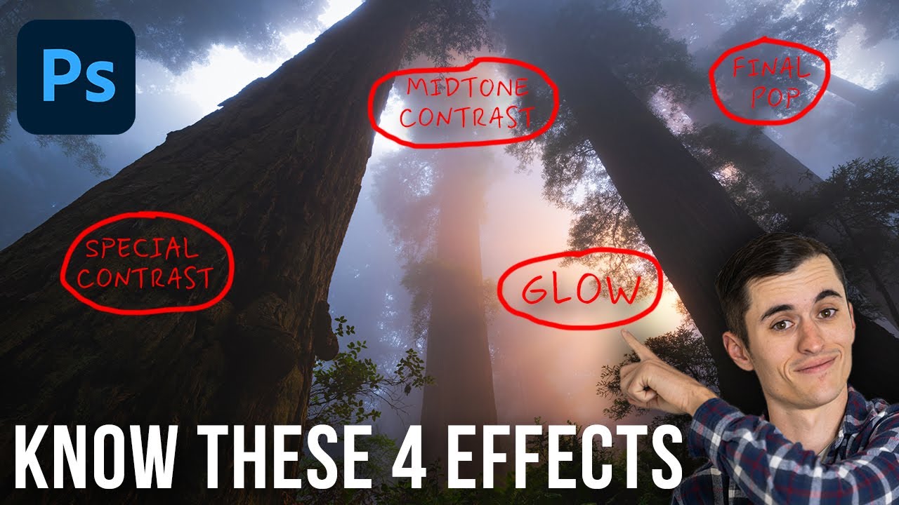 Know THESE 4 Photoshop Effects for Landscape Photography - YouTube
