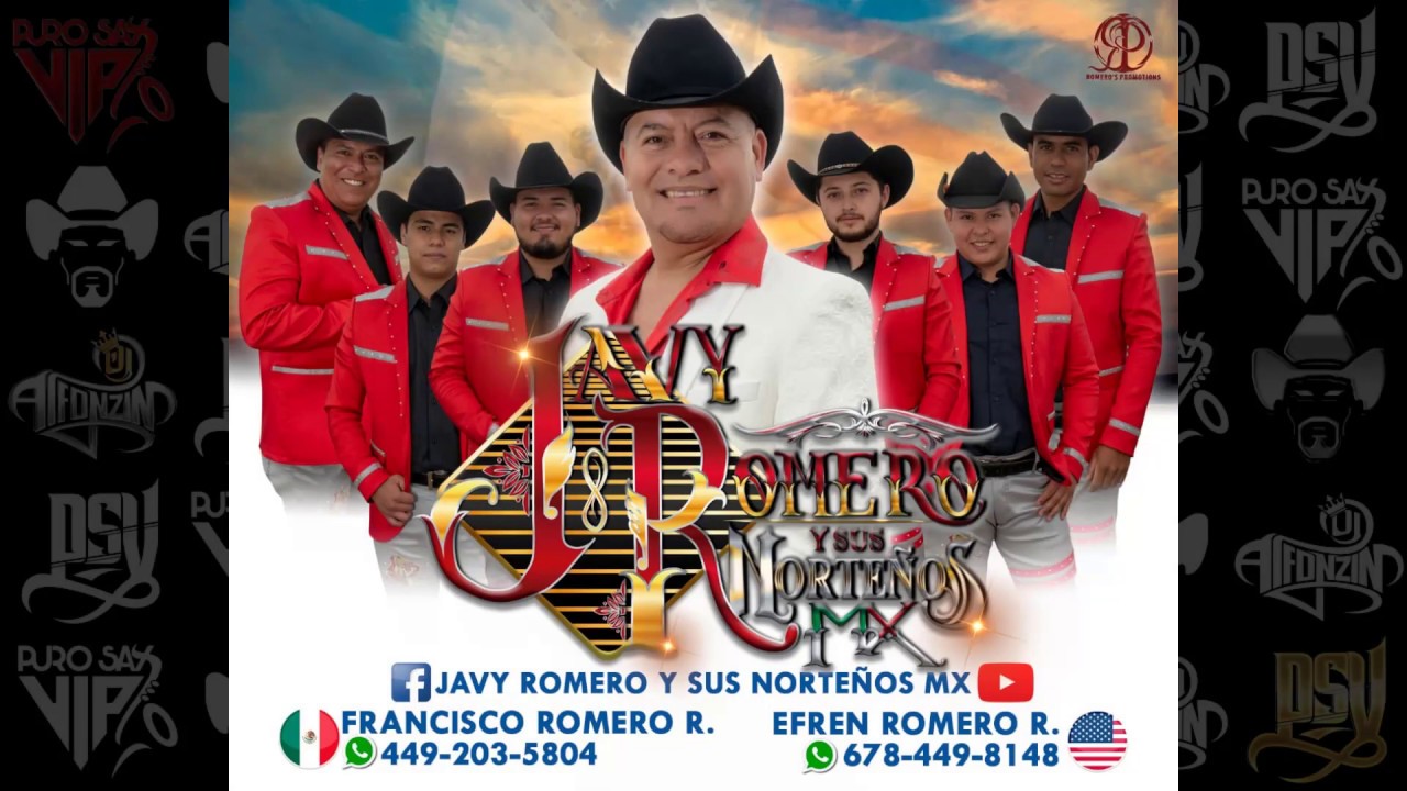 Javi Romero y Sus Norteños Mx - Te Amo Mil / 2020 - YouTube