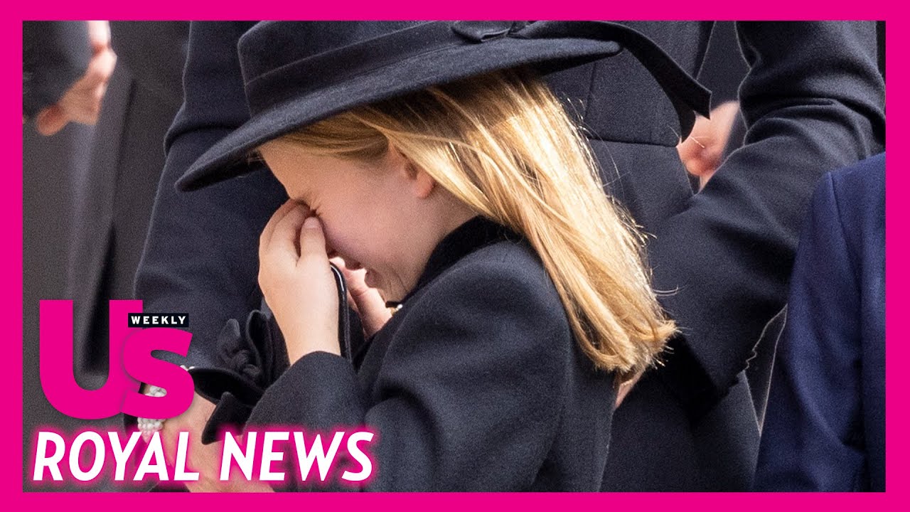 Princess Charlotte Seen Crying Following Queen Elizabeth II Funeral ...