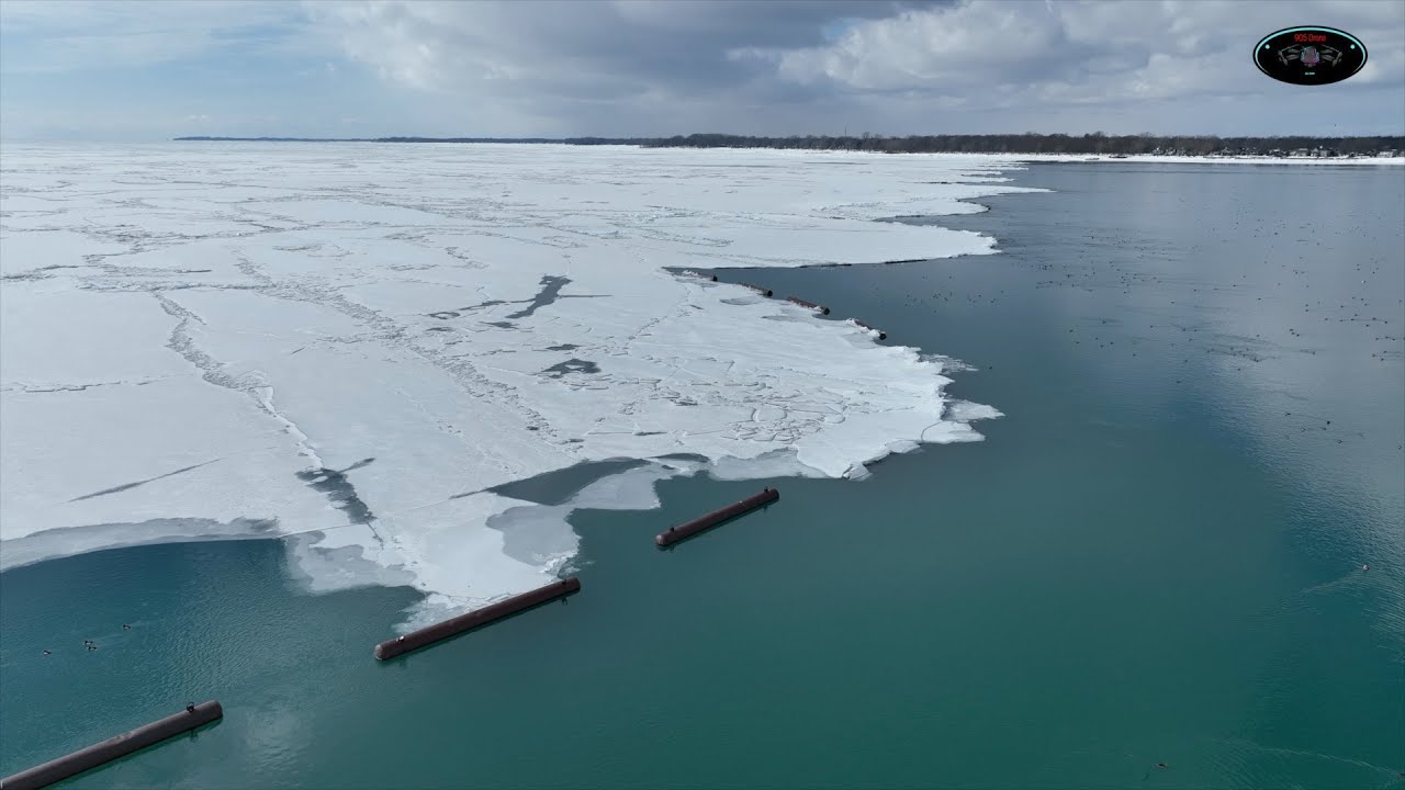 FORT ERIE ICE BOOM - YouTube