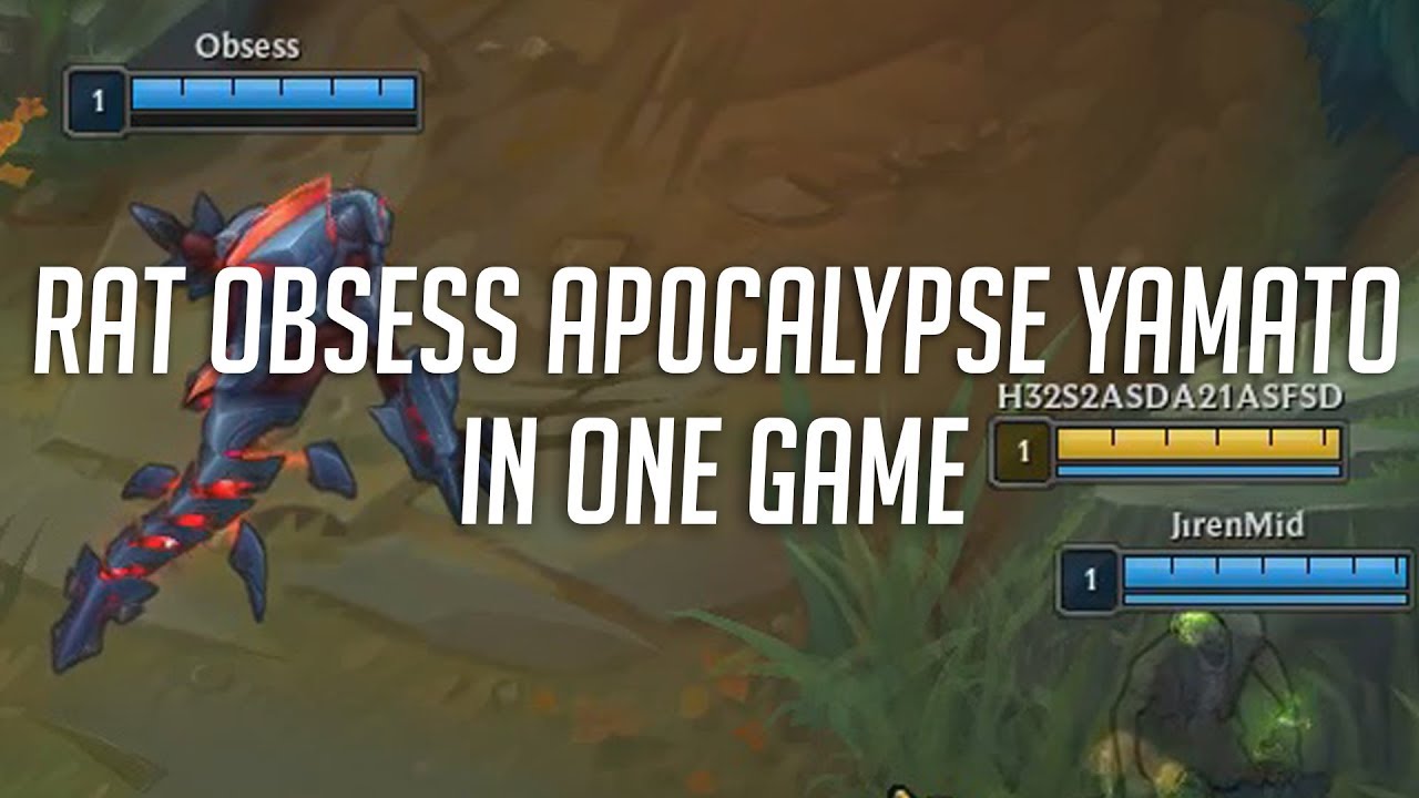 Yamato, Obsess, AP0CALYPSE and RAT in the same game - YouTube