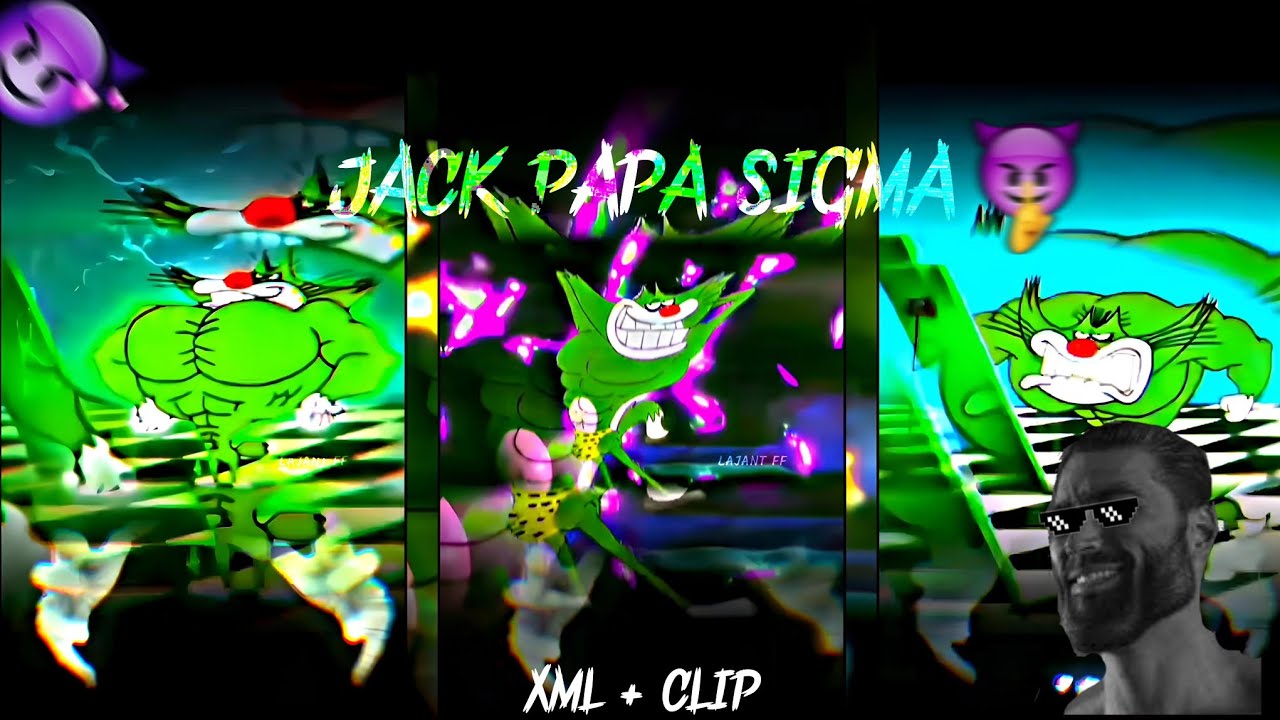 JACK SIGMA 😈 [XML+CLIP+CC] FF #viral #freefire #trending #viralvideo ...