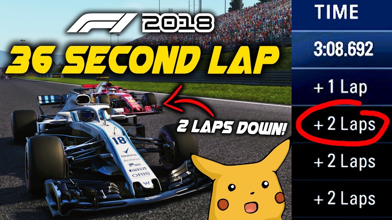 36 SECOND LAP AT AUSTRIA! LAPPING THE GRID TWICE IN A 5 LAP RACE! | F1 ...