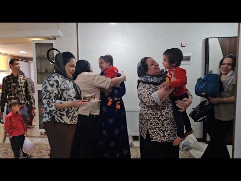 Семейная поездка Бабака в город Шираз и встреча с семьей Самиры👩‍👧‍👧🫂