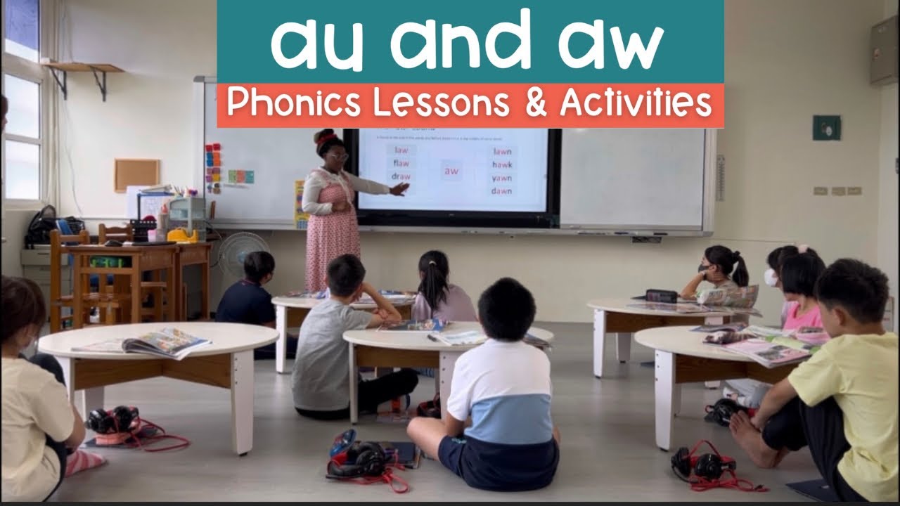 PHONICS sounds ( AW + AU + AL) | South African YouTuber - YouTube