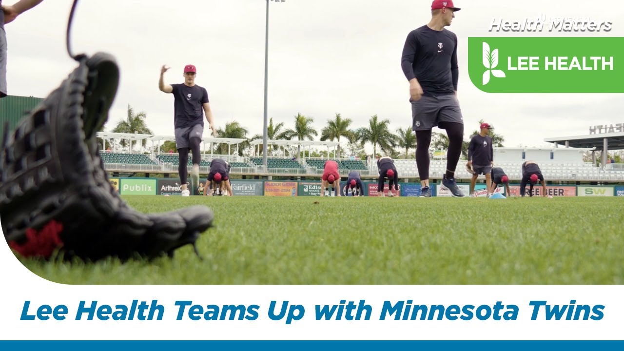 Lee Health Teams Up with Minnesota Twins - YouTube