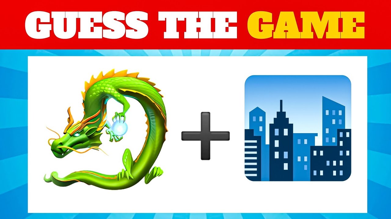 Guess the Game by Emoji?🎮🎲 Quizzy for kids - YouTube