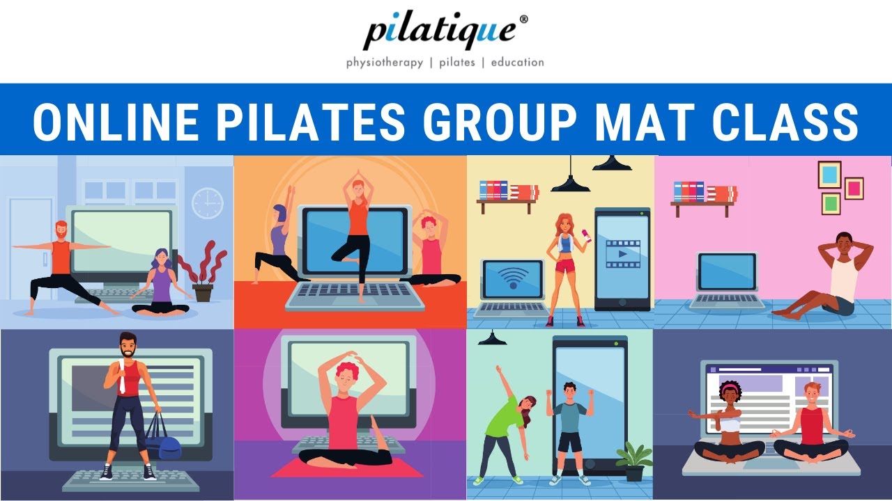 Online Pilates Group Mat Class by STOTT PILATES Instructors - YouTube