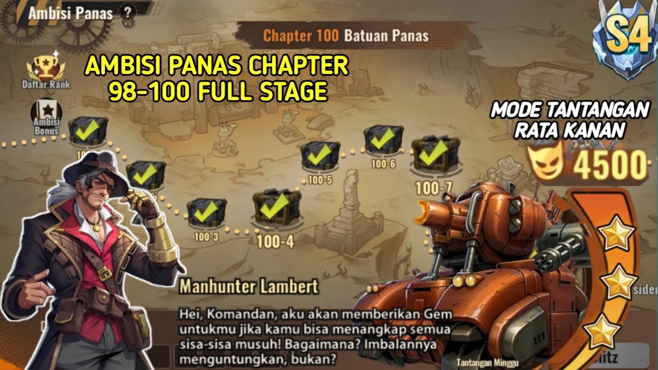AMBISI PANAS CHAPTER 98-100 BEST DAMAGE FULL STAGE METAL SLUG ...