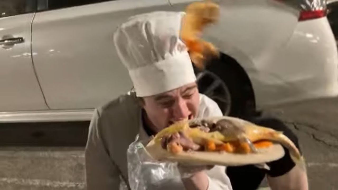 Cooking the world's most DISGUSTING PIZZA (live) - YouTube