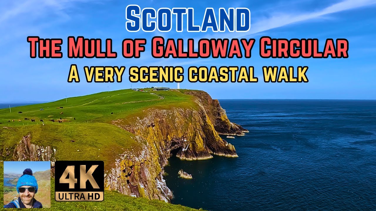 The scenic Mull of Galloway trail circular walk - YouTube