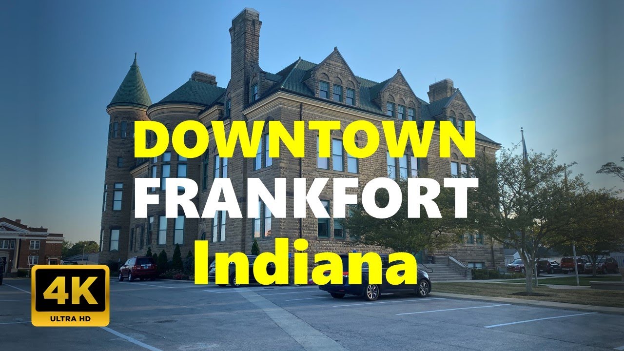 DRIVING DOWNTOWN FRANKFORT INDIANA 2024 (USING IPHONE 11 - 4K). - YouTube