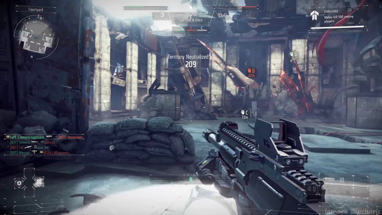 Killzone Shadow Fall Multiplayer Domination Gameplay 89 - YouTube