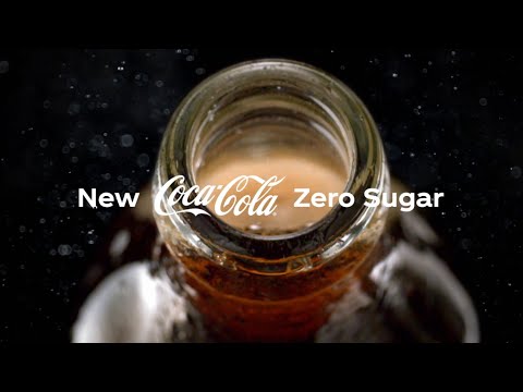 New Coke Zero Sugar with an improved taste!​