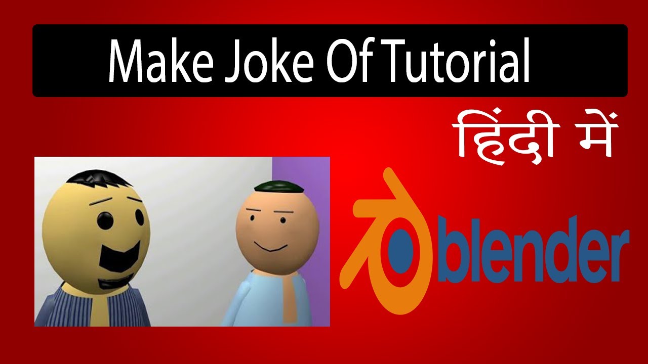 Blender 2.8 How to create Make Joke of Video [Character Body Modeling ...
