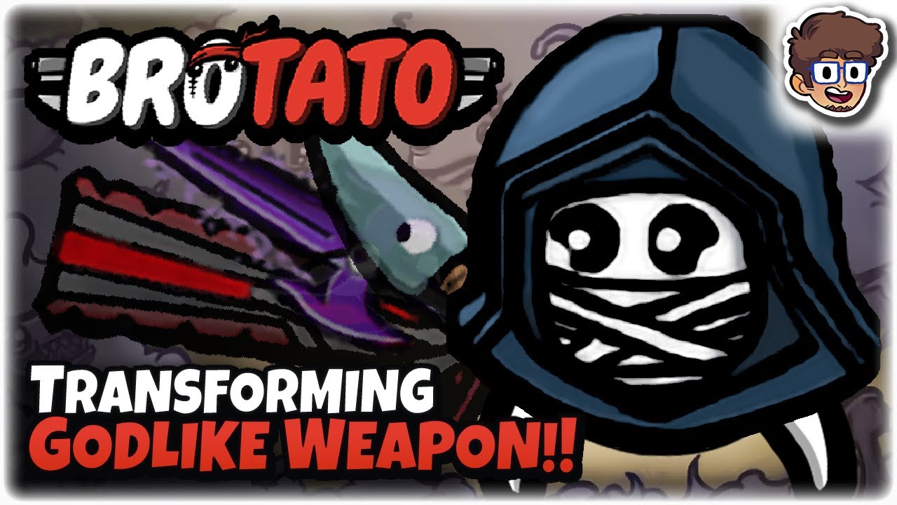 Weapon Transforms into a GODLIKE Legendary!! | Brotato: Modded - YouTube