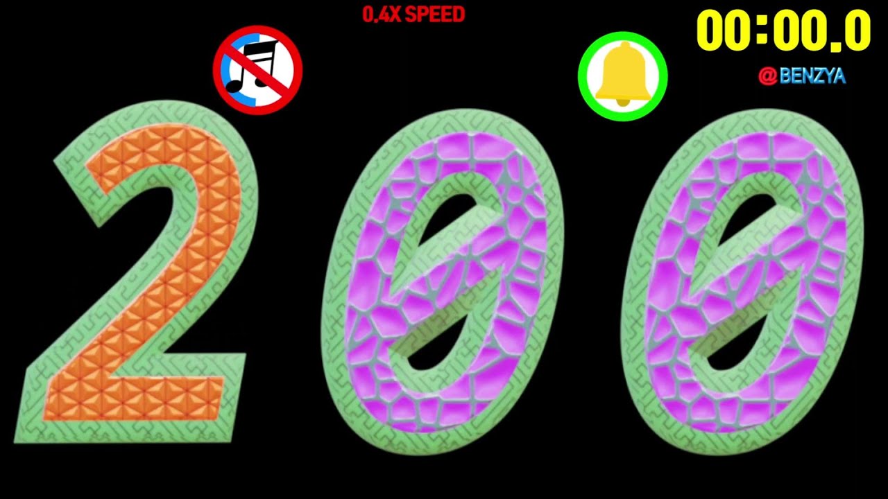 200 ~ 0 count-down voice timer alarm🔔 - YouTube