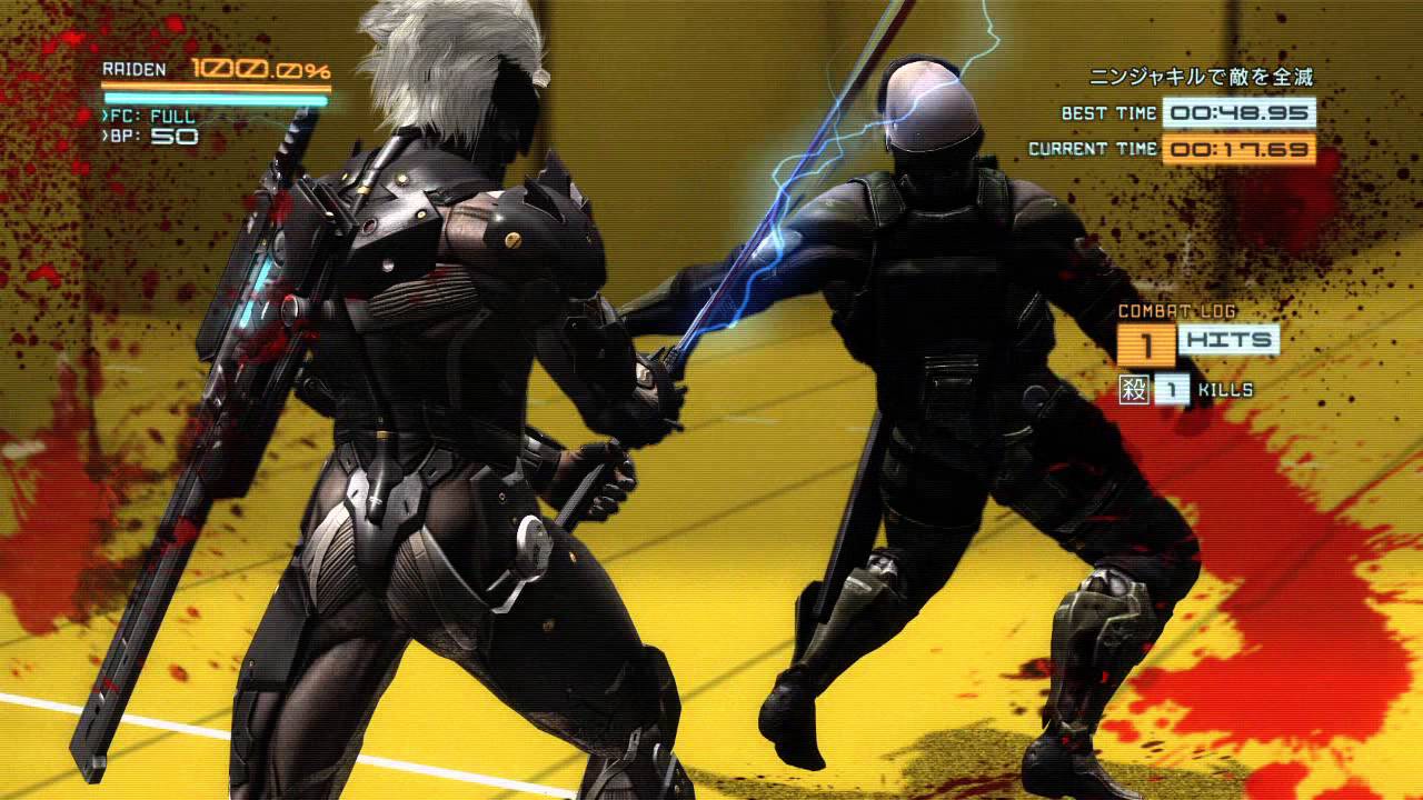 Metal Gear Rising Revengeance VR Missions 008 - YouTube