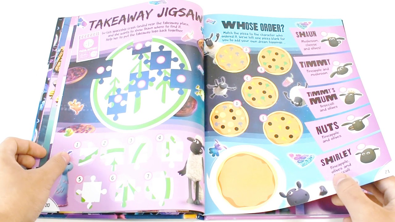 A Shaun the Sheep Movie Farmageddon Annual 2020 Book - YouTube