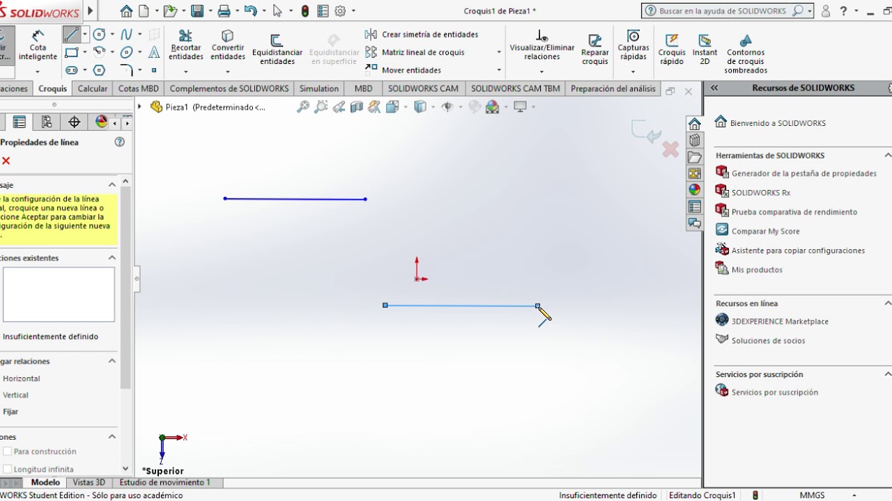 SOLIDWORKS Colineal - YouTube