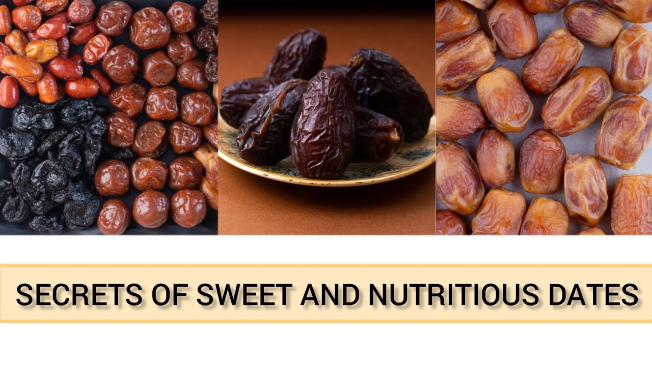 Secrets of sweet and nutritious dates. #healthylifestyle - YouTube
